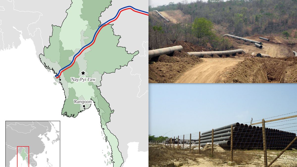 Photo essay: Selected impacts of the Shwe natural gas & Myanmar-China ...